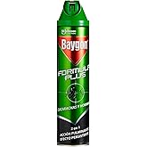 Baygon Aérosol Insectes Rampants, Cafards et Fourmis, 600 ml ...