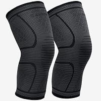 AVIDDA Knee Support Brace 2 Pack - Compression Knee Sleeves for ...