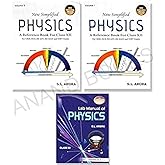 SL Arora - Class 11 - New Simplified Physics - Vol 1 + 2 + Lab Manual - Combo Set of 3 Books ...