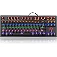 Mechanical Gaming keyboard,Rii RK908 60% Mechanical Keyboard(9 ...