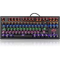 Rii Mechanical Gaming keyboard, RK908 60% Mechanical Keyboard(9 ...
