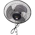 REMI 300 MM COMCOST WALL FAN HI-SPEED (CWF-300) (BLACK/SILVER) : Amazon ...