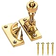 6X Solid Brass Sash Brighton Window Fasteners - Window Frame Twist ...