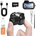 Mini Keychain Camera, FHD 1080p 8MP Mini Digital Camera with 32GB SD ...