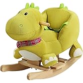 labebe Baby Rocking Horse, Kid Rocker, Rocking Toy, Wooden Rocking ...