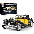 Mould King 13191 MOC Technik RC British Vintage Car Model Building ...