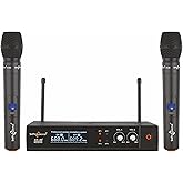 The Studiomaster XR 40 HL Dual UHF Wireless Microphone System – Headset ...