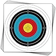 THREE ARCHERS 20pcs Targets Paper Standard Archery 60cm 10 Ring Bow and ...