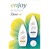 Dove Time to Nourish Body Wash Collection Gift Set with a luxury shower ...