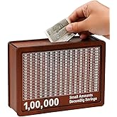 IDITRI EXPORT-Premium Wooden Money Bank with Lock – Vintage Coin Saving ...