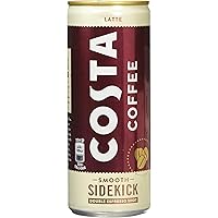 Costa Vanilla Latte Coffee Drink 12 Cans of 250 ml : Amazon.co.uk: Grocery