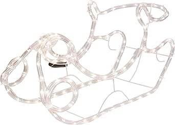 SnowEra 3D LED Lichterschlauchfigur Schlitten, GS geprüft 4250772306169 ...