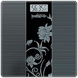 Healthgenie Thick Tempered Glass Lcd Display Digital Weighing Machine ...