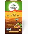 Organic India Tulsi Tea's - 25 Tea Bags (Tulsi Ginger Turmeric) : Amazon.in: Grocery & Gourmet Foods