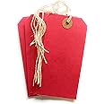 RED Manila Strung Tags Luggage Labels RED Size 120X60MM Pack of 50 ...