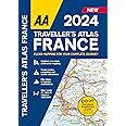 AA Traveller Atlas France 2024 Flexibound (AA Road Atlas France ...