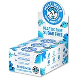 Milliways Super Natural Gum - Bubblemint Chewing Gum | 12 Packs of 10 ...