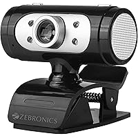 Zebronics Zeb-Crisp Pro Digital Zoom Web Camera with USB (HD) with 5 ...