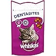 WHISKAS Dentabites Cat Dental Treats for Oral Care, reduce build up and ...
