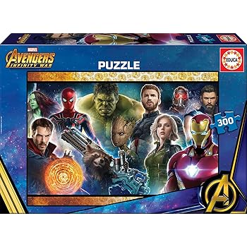 Ravensburger Marvel Avengers Infinity War XXL 100pc Jigsaw Puzzle: The ...