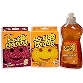 Scrub Daddy Disney Stitch Dish Sponge, Smiley Face Sponges for Cleaning ...