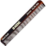 Kent Handmade Coarse/Fine Toothed Styling Pocket Comb, Length-11.2 cm ...