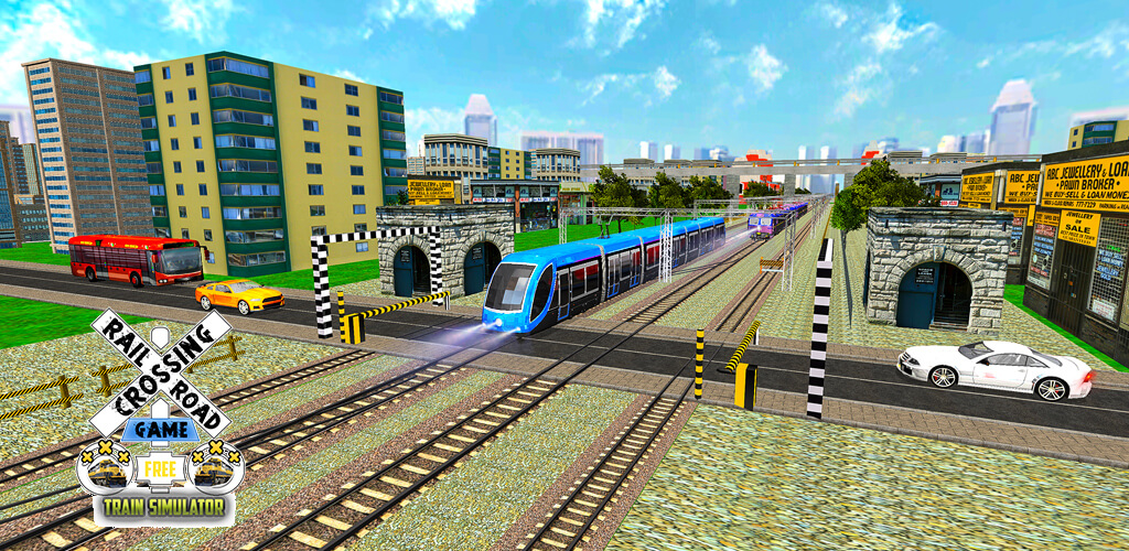 Railroad Crossing Game – Free Train Simulator : Amazon.co.uk: Apps & Games