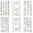 SAVITA 1443pcs Gem Stickers, Acrylic Jewels Stick on Self Adhesive ...