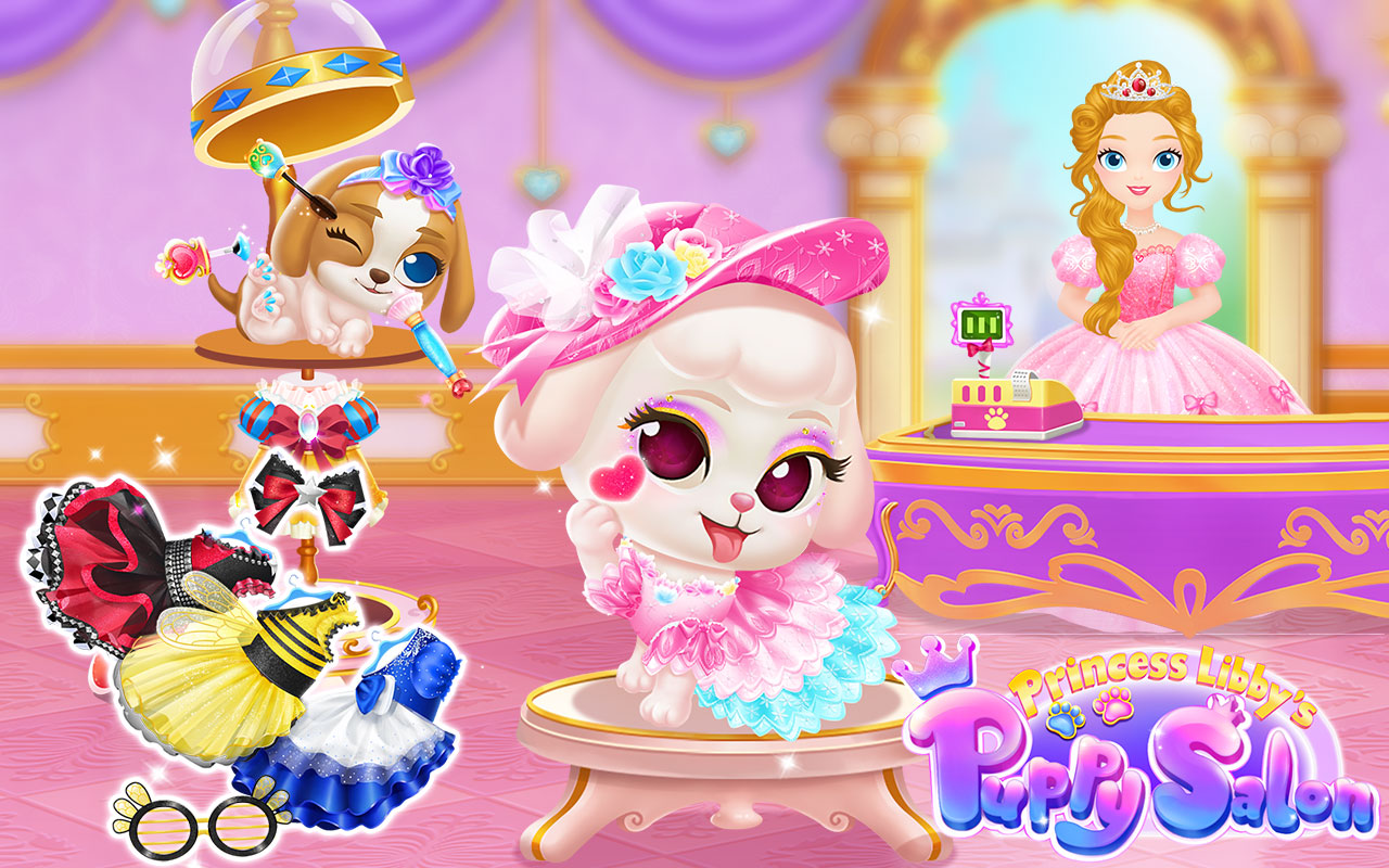 Princess Libby's Puppy Salon : Amazon.co.uk: Apps & Games