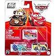 Buy Disney Cars Mini Racers 3-Pack (Jeff Gorvette, Lightning McQueen ...
