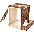 Trixie Large Wooden Digging Tower for Pet Hamster, 25 × 24 × 20 cm ...