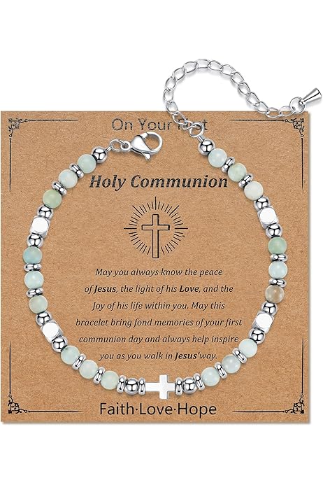 Adjustable Religious Jewelry First Communion Gift Adjustable Cross ...