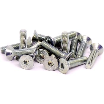 6mm Countersunk Bolts M6 x 30mm (Including Head).A2 Stainless Steel ...
