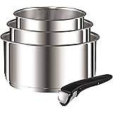 Tefal Ingenio 10 Piece Emotion Stainless Steel Induction Pan Set : Amazon.co.uk: Home & Kitchen