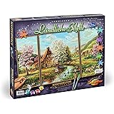 Schipper 609260760 - Malen nach Zahlen - St. Magdalena in Südtirol - Bilder malen für Erwachsene ...