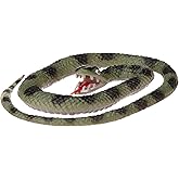 Wild Republic-Rubber Snake 46 Inches Mamba Nera, Colore Nero, 20776 ...