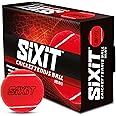 SiXiT Red Heavy Cricket Tennisball Pack of 6 : Amazon.in: Sports ...