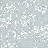 Superfresco Easy Aura Grey Wallpaper | Paste The Wall | Grey Floral ...