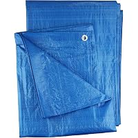 Strong Blue Waterproof Tarpaulin Ground Sheet Covers For Camping ...