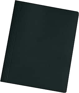 Herlitz 11130325 Schnellhefter A4 Karton gefaltet schwarz intensiv 10er Packung : Amazon.de ...