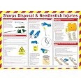 Safety First Aid Group Laminated Sharps Disposal and Needle Stick ...