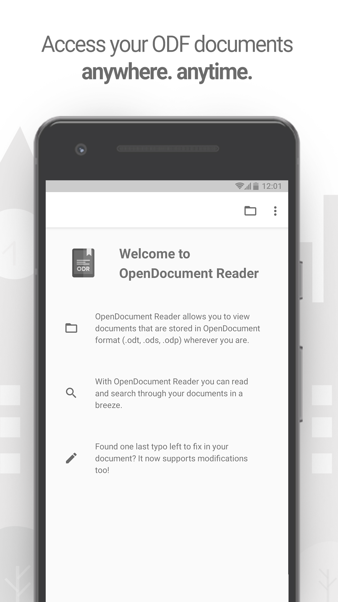 OpenDocument Reader - für LibreOffice Dokumente: Amazon.de: Apps für Android