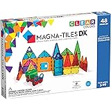Buy Magna-Tiles Magnetic Building Toys, Clear Colors Set, Multi Color (100 Pieces) Online at Low ...