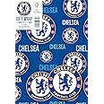 Chelsea FC Wrapping Paper 2 Sheets 2 Tags, Chelsea Football Gift Wrap ...