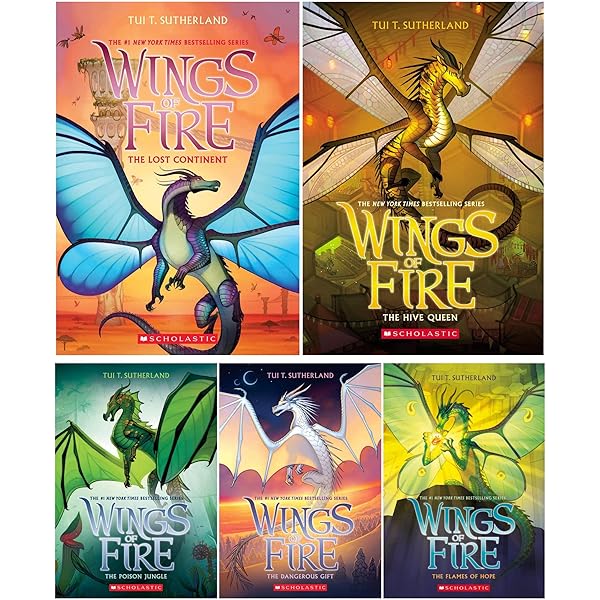 Wings Of Fire The Lost Heir Wings Of Fire Series 3 Books Bundle