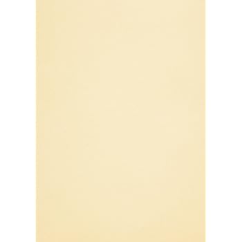 50 A4 Sheets Conqueror Paper Vellum (Deep Cream) Wove (Smooth ...