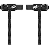 Ekkovision Weight Lifting Straps With Cuffed D Ring, Wrist Support, Heavy Duty Thick Comfortable ...