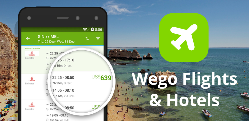 Wego Flights & Hotels : Amazon.de: Apps & Spiele