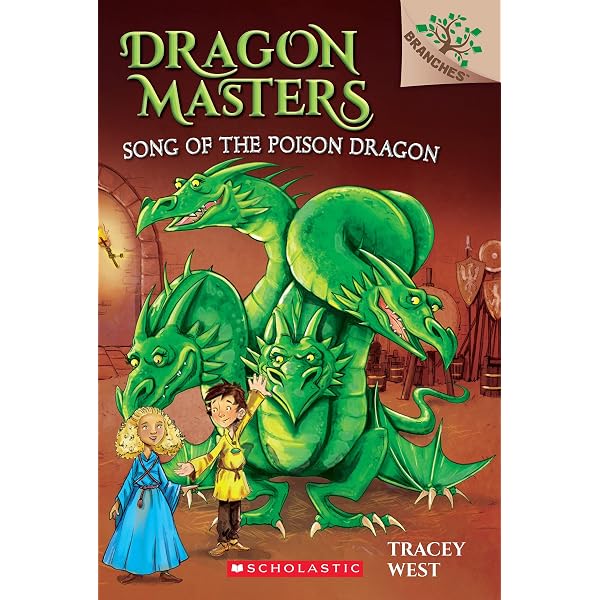 4 Dragon Masters #4: Power Of The Fire Dragon - Branches Book For Young ...