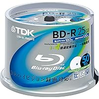 TDK Blu-ray Disc 50 Spindle - 25GB 4X BD-R - Printable : Amazon.co.uk: Computers & Accessories